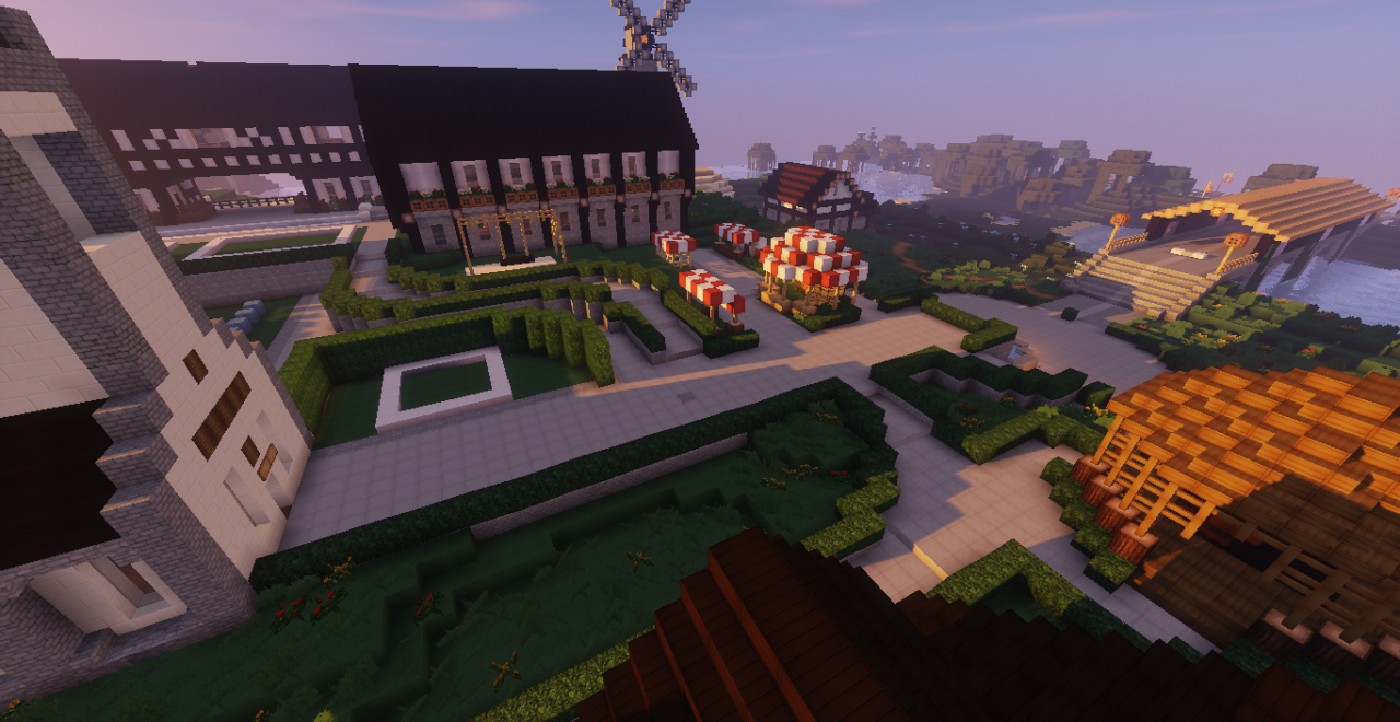 WDCraft Spawn City Minecraft Map