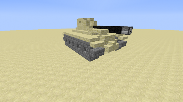 big military tank Minecraft Map