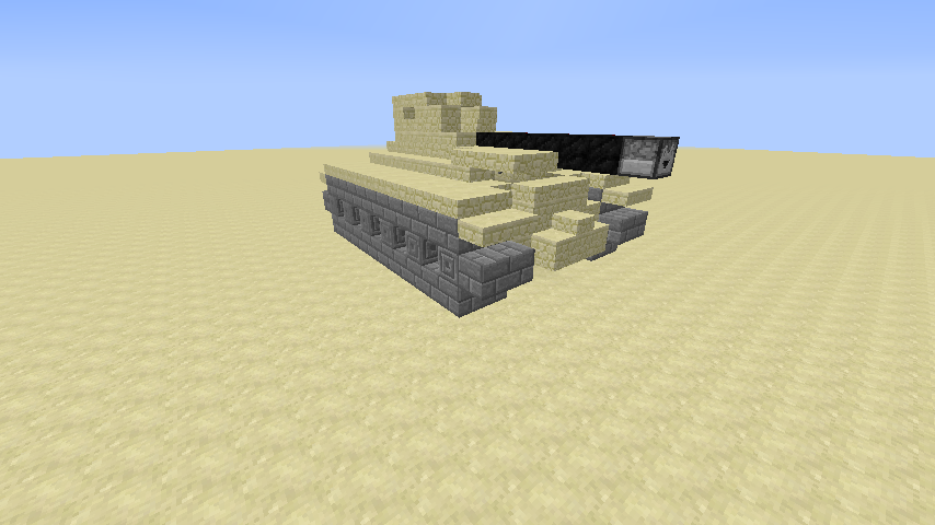 big military tank Minecraft Map
