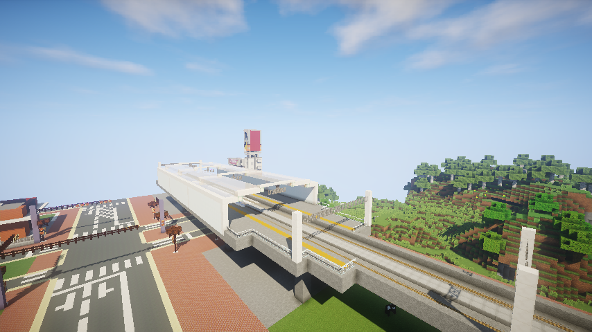 Japanese Station Minecraft Map