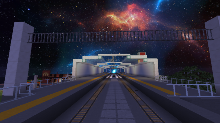 Japanese Station Minecraft Map