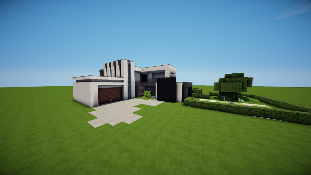 To modern XXI Minecraft Map