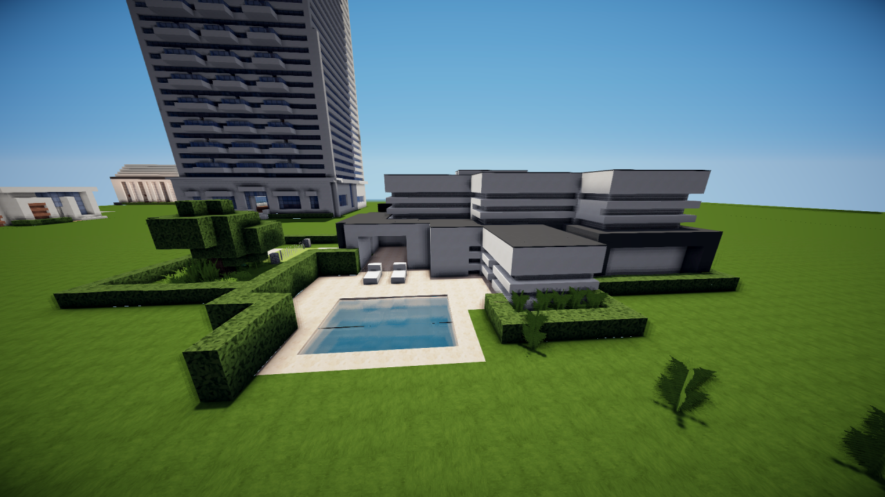 To modern XXI Minecraft Map