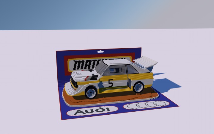 Matchbox Audi by einmaurer | minecraft-spielplatz.de Minecraft Map