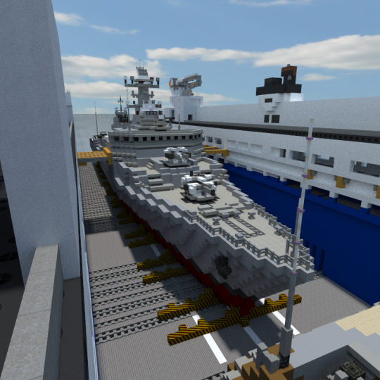 Heavy transport ship vs gepard 3.9 (vietnam people's navy) Minecraft Map