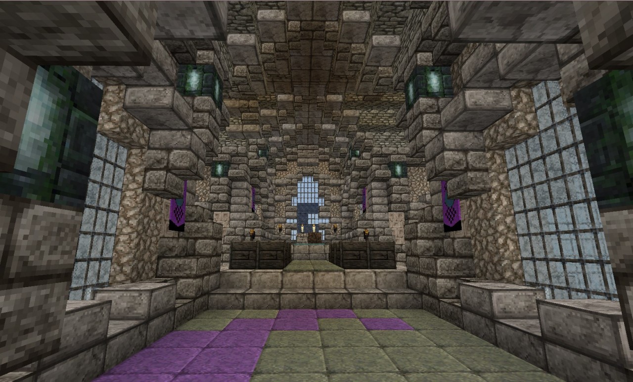 Church interior re-design Minecraft Map