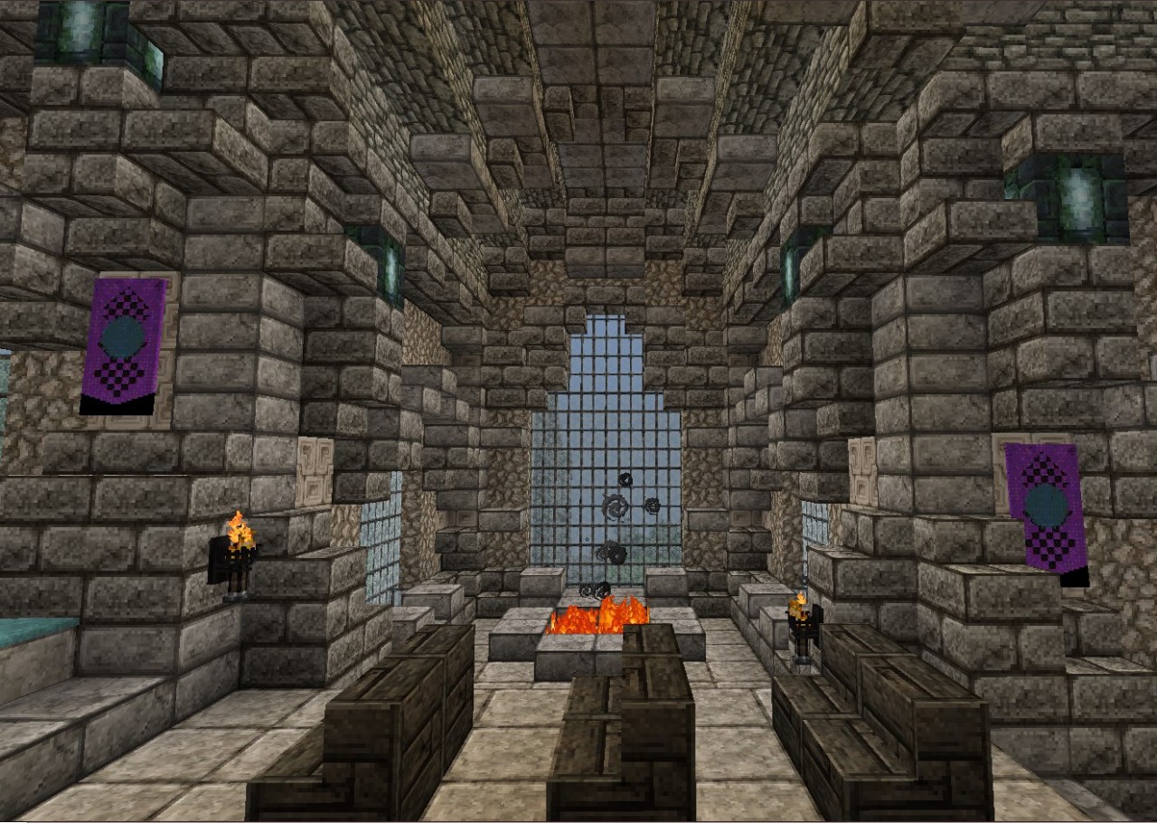 Church interior re-design Minecraft Map