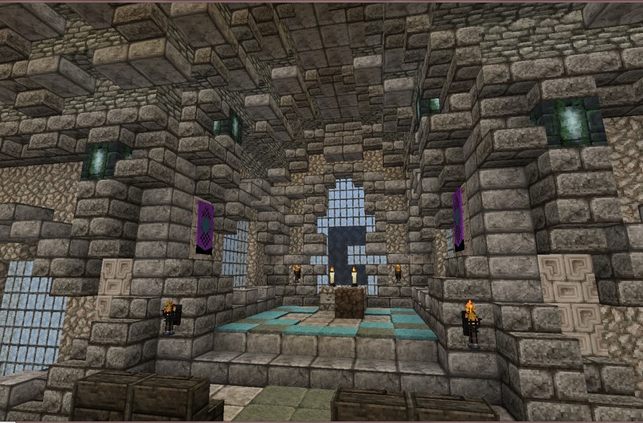 Church interior re-design Minecraft Map