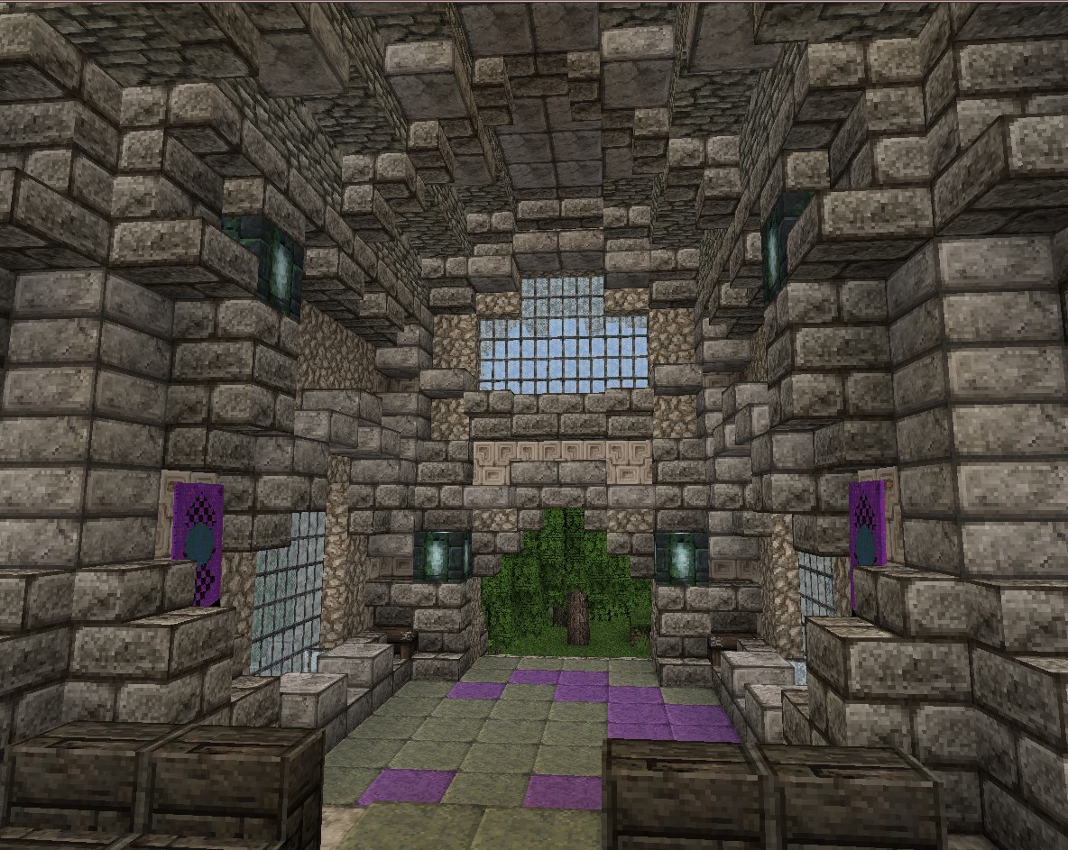 Church interior re-design Minecraft Map