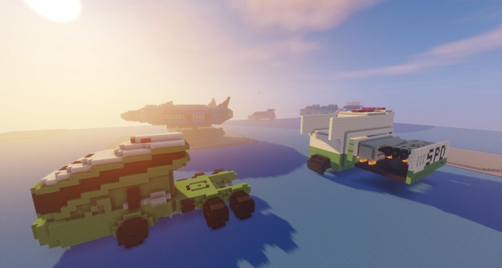 Delta Runners Power-Rangers S.P.D. Minecraft Map