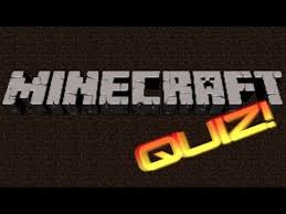 the minecraft quiz Minecraft Map