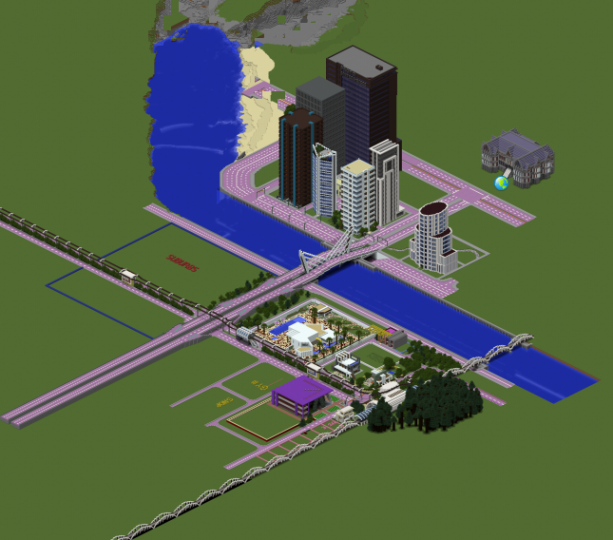 Update on Modern city Minecraft Map