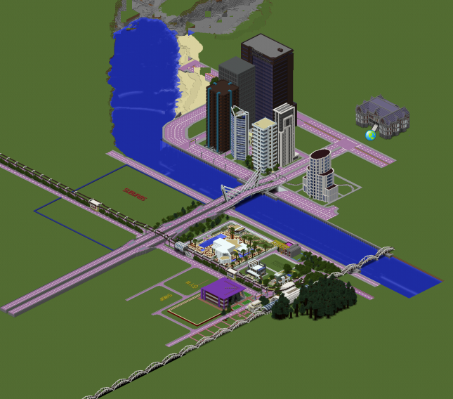Update on Modern city Minecraft Map