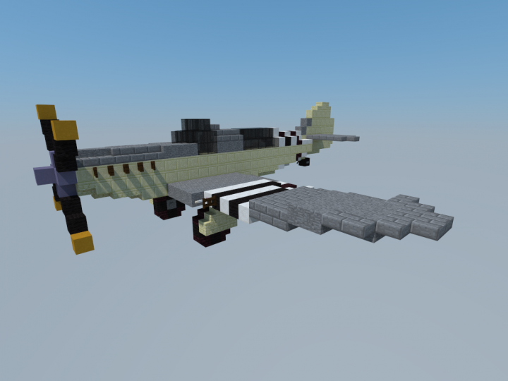 Fairey Firefly Mk.IV Minecraft Map