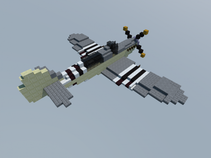 Fairey Firefly Mk.IV Minecraft Map