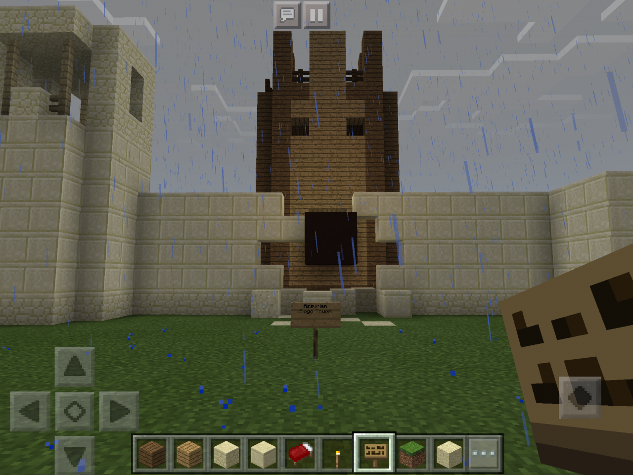 Assyrian Siege Tower Minecraft Map