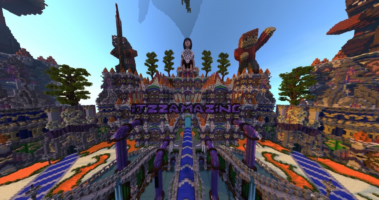 Grian and Crunkel HubSpawn Minecraft Map