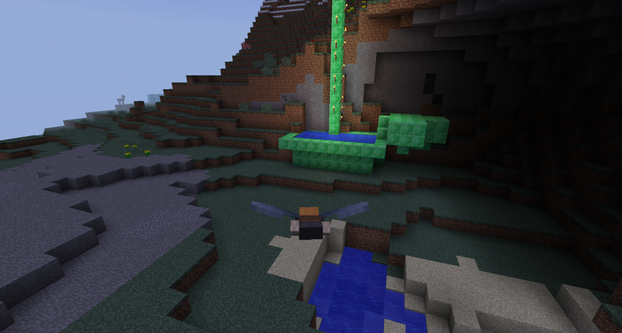 Elytra Mini Game Minecraft Project