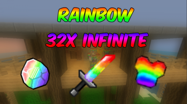 Rainbow 32x Infinite (( UPDATED )) Minecraft Texture Pack