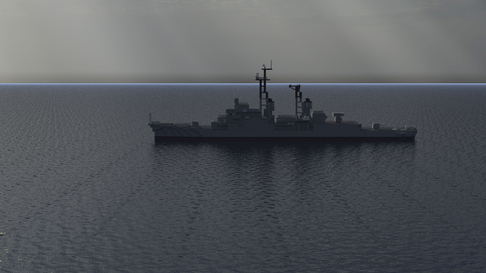Forrest-Sherman class Destroyer Minecraft Map