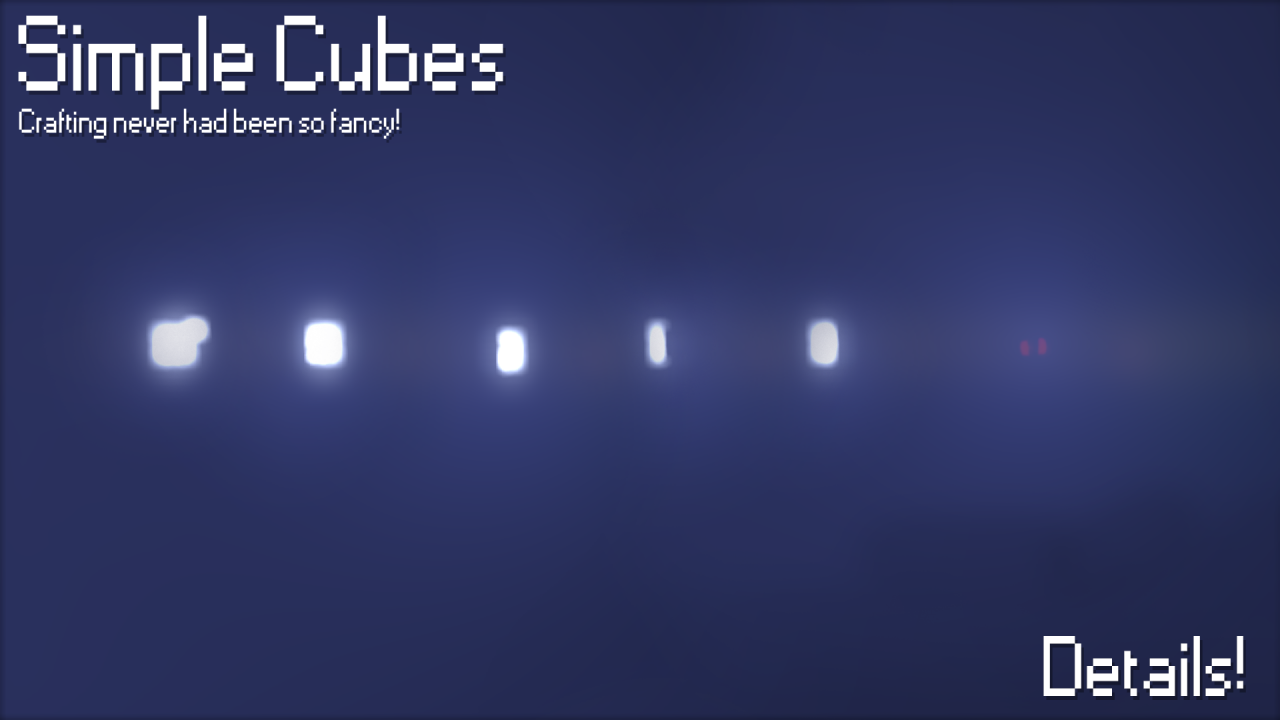 Simple Cubes! - [3D Models & Specular Reflections] 1.13 Mobs Added ...