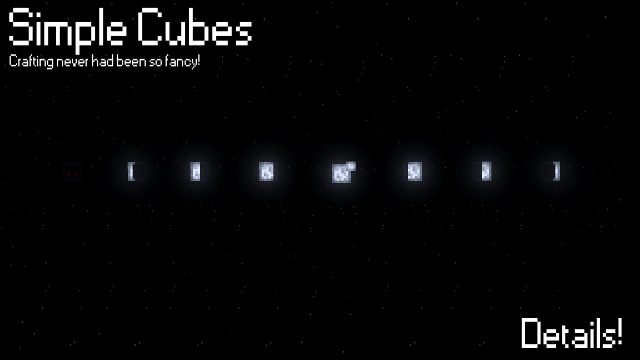 Simple Cubes! - [3D Models & Specular Reflections] 1.13 Mobs Added ...