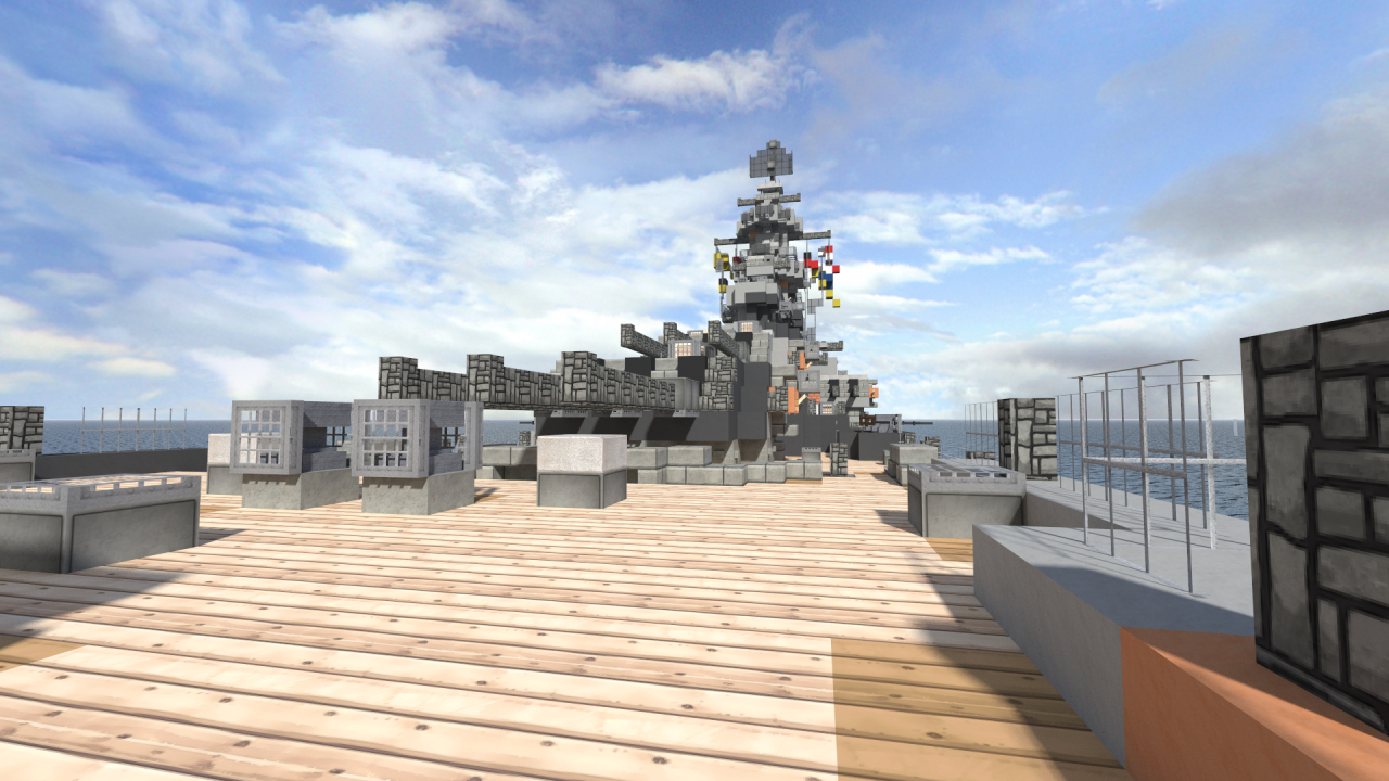 USS Alaska (CB-1) Minecraft Map