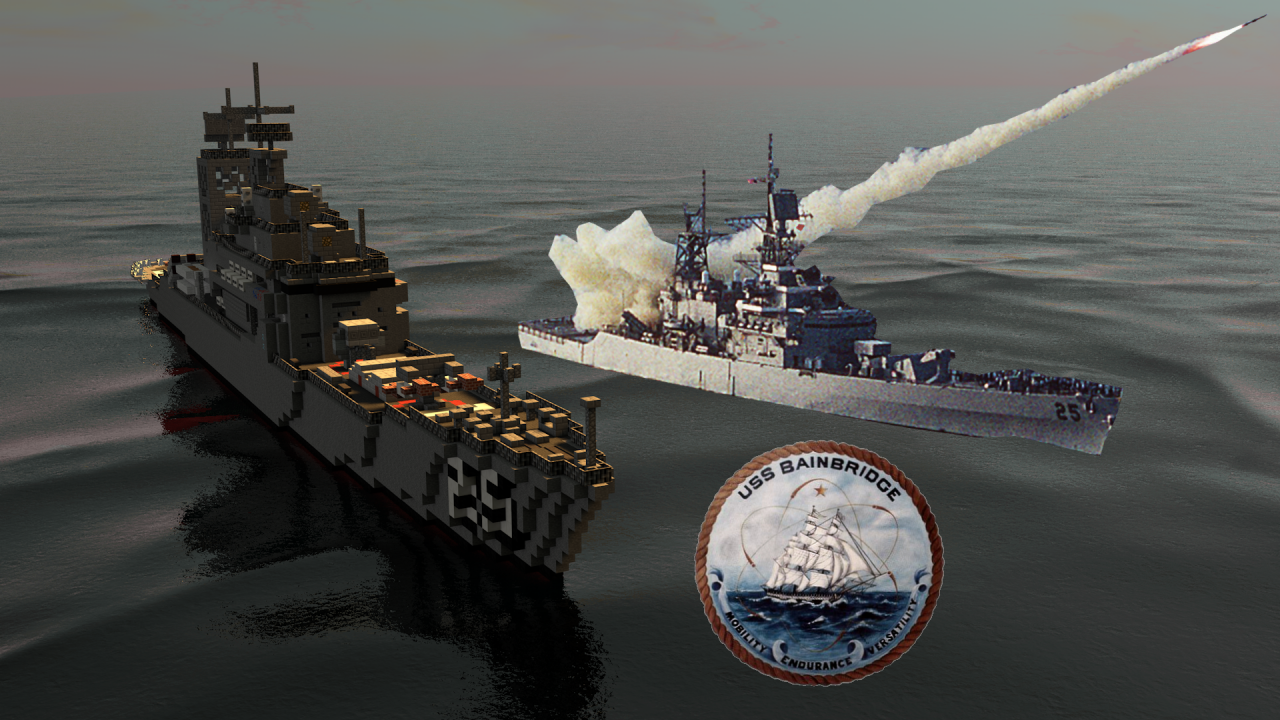 USS Bainbridge (CGN-25) Minecraft Map