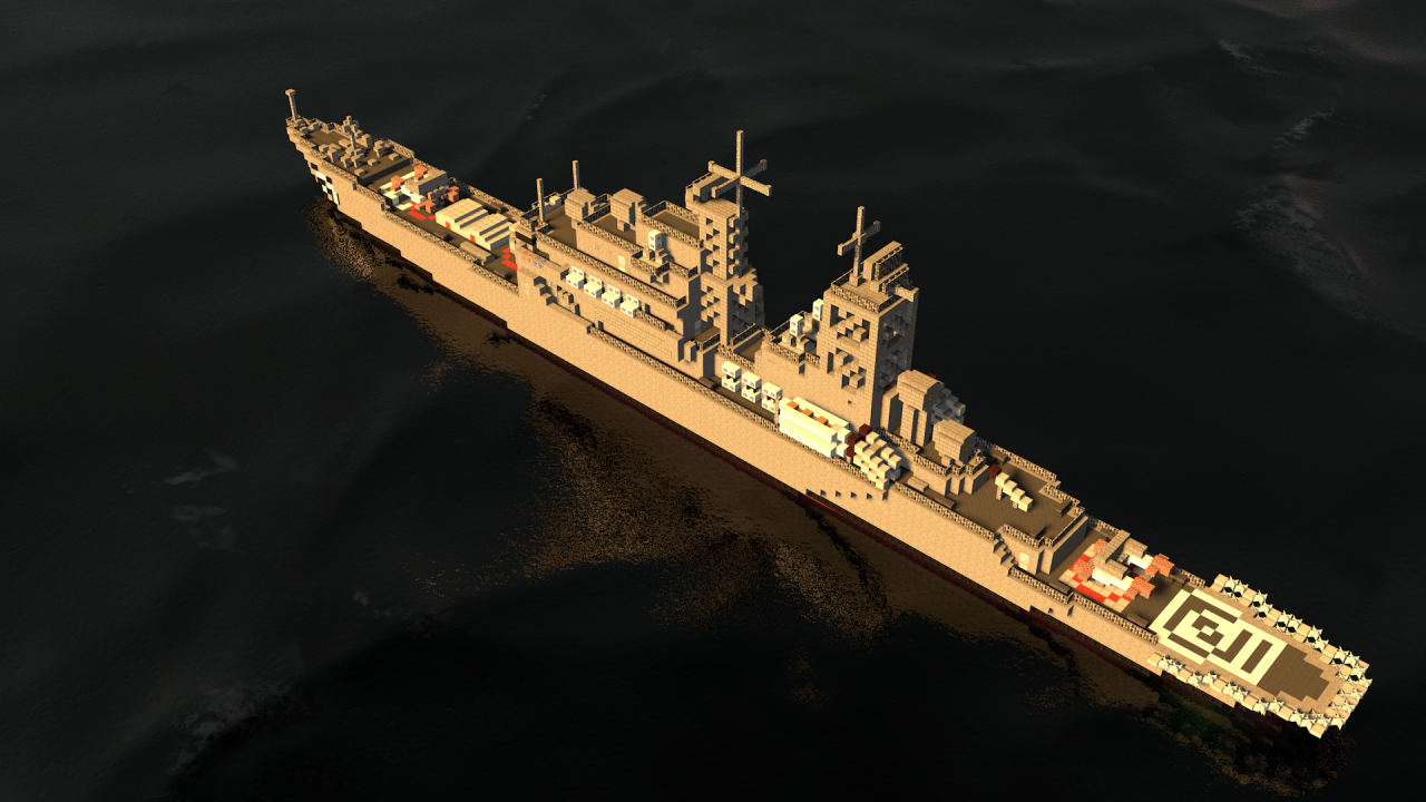 USS Bainbridge (CGN-25) Minecraft Map