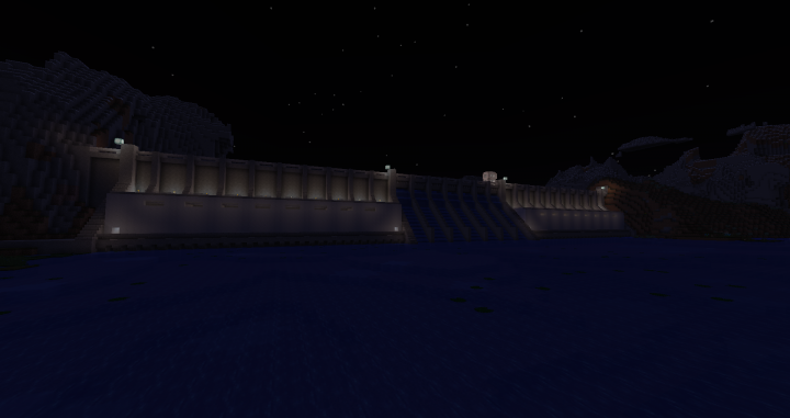 Hydroelectric Dam Minecraft Map