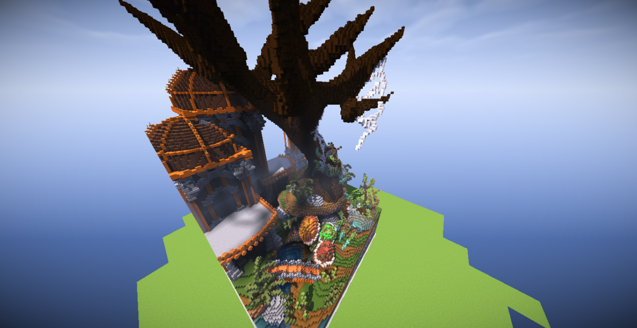 The island of Palia Arachni Minecraft Map