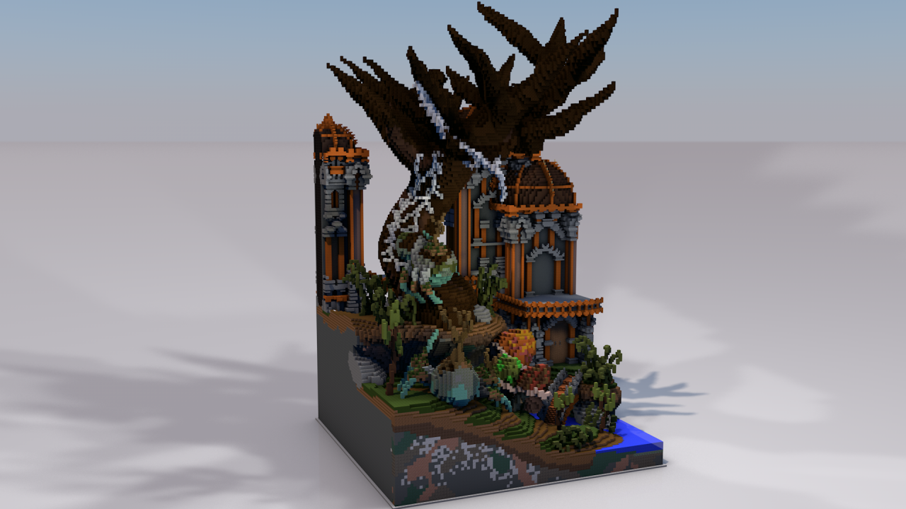 The island of Palia Arachni Minecraft Map