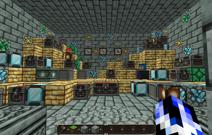 COMPLETE SPAWN [downloadable] - Large obsidian dragon & hidden areas Minecraft Map