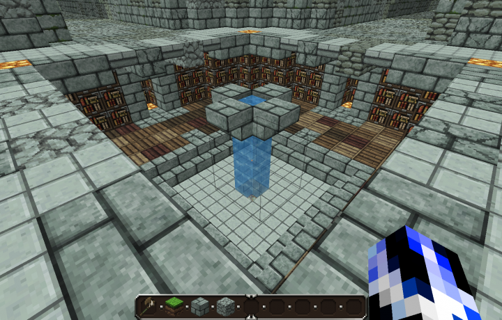 COMPLETE SPAWN [downloadable] - Large obsidian dragon & hidden areas Minecraft Map