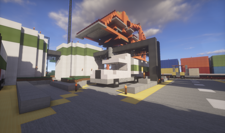 Harbour, Minecraft Map