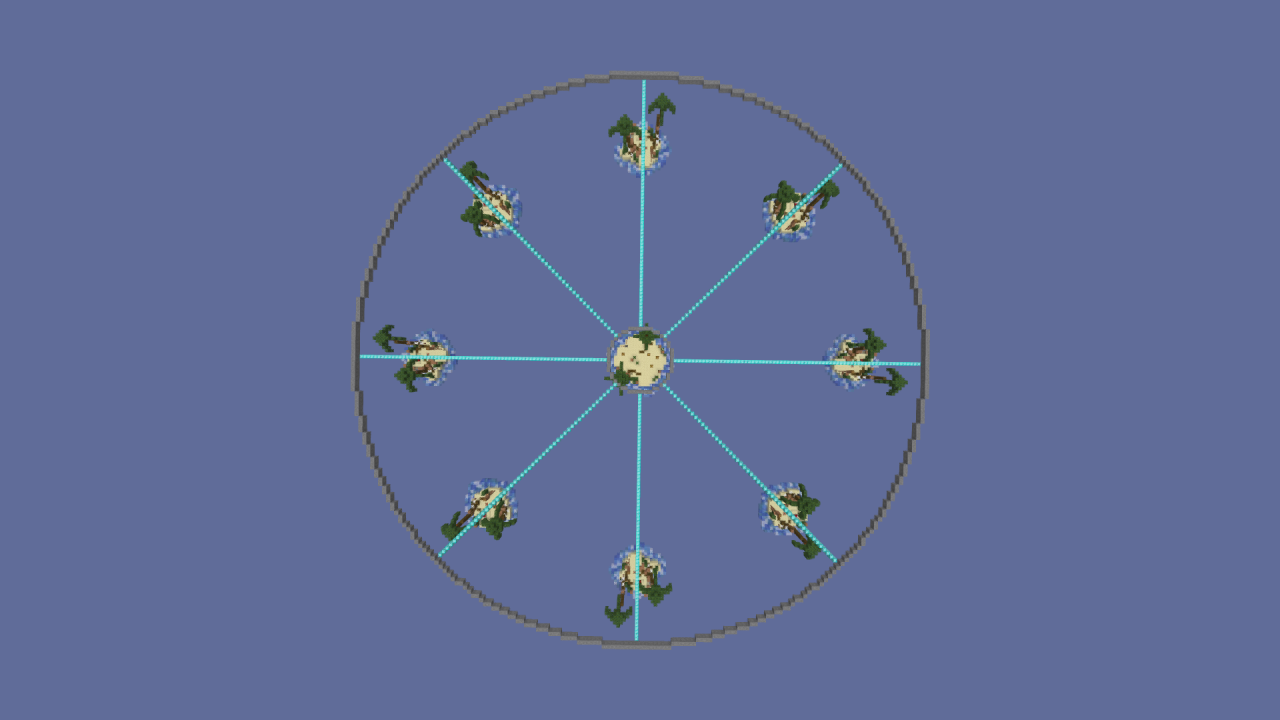 BedWars Paradise MAP+SCHEMATIC Minecraft Map