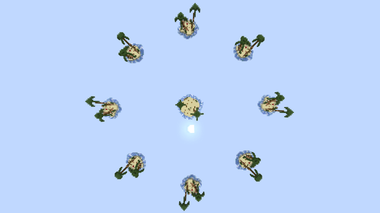 BedWars Paradise MAP+SCHEMATIC Minecraft Map