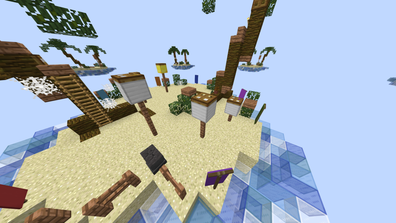 BedWars Paradise MAP+SCHEMATIC Minecraft Map