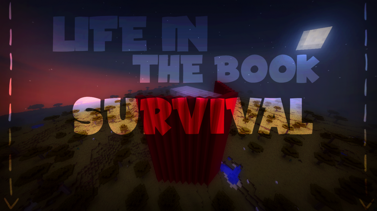 Life In a Book Survival Minecraft Map