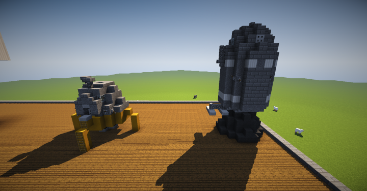 Apollo Saturn V Minecraft Map