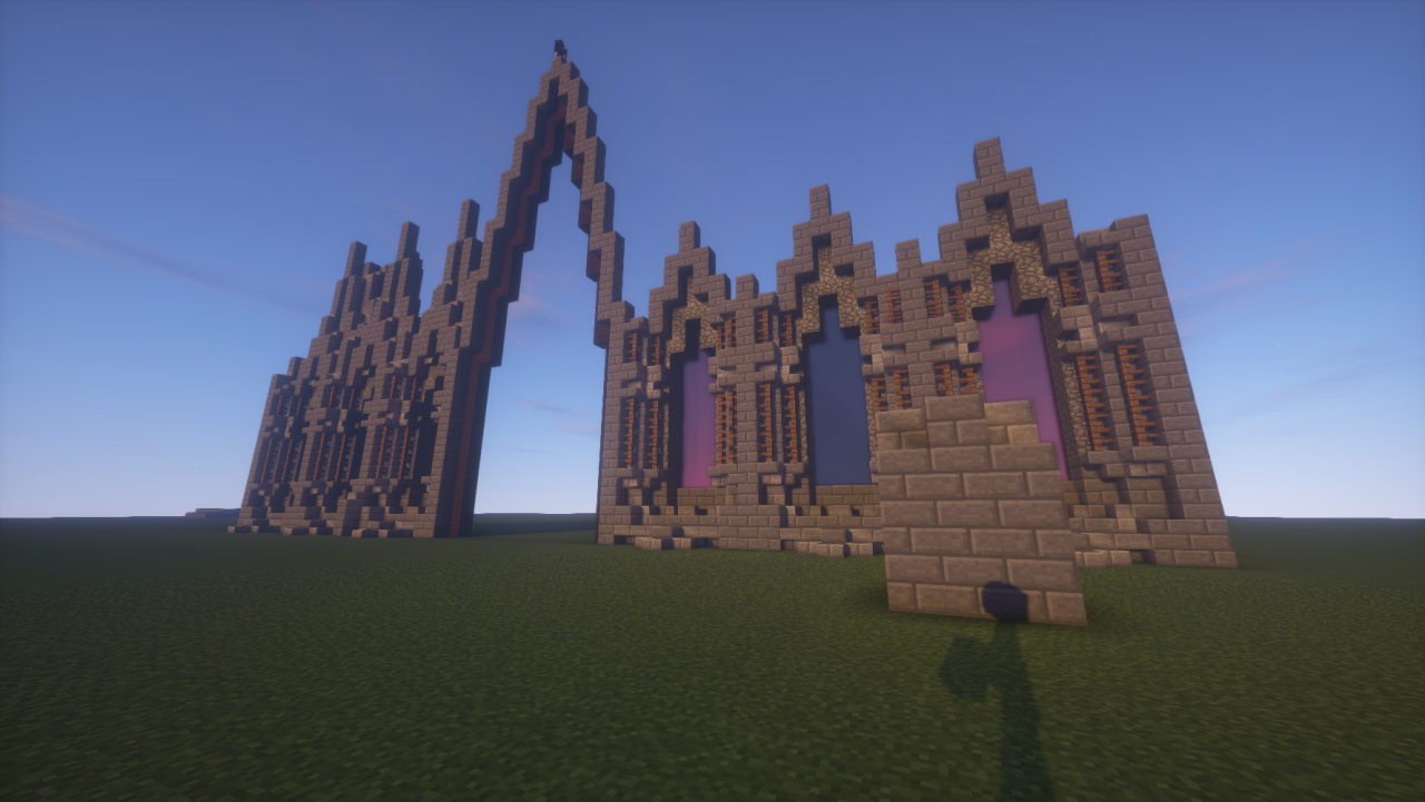 Cathedral (First Time Large Build) Minecraft Map