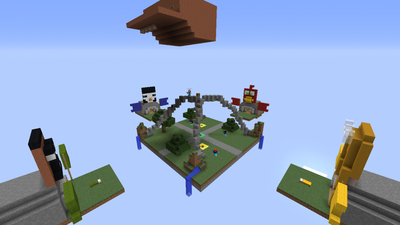 MM Crew BEDWARS MAP 4V4 Minecraft Map