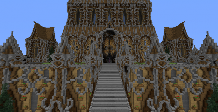 Epic medieval structure Minecraft Map