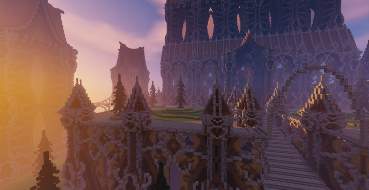 Epic medieval structure Minecraft Map