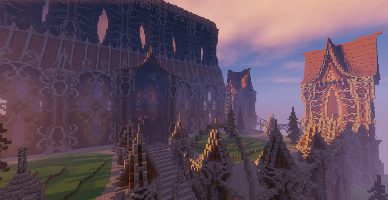 Epic medieval structure Minecraft Map