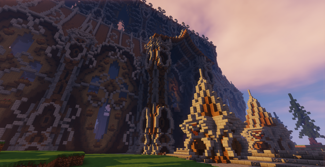 Epic medieval structure Minecraft Map