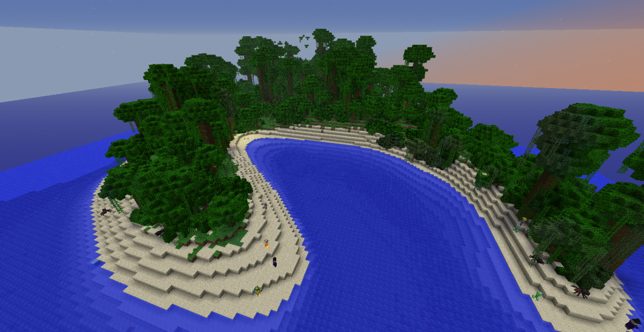 The Lost Island Minecraft Map