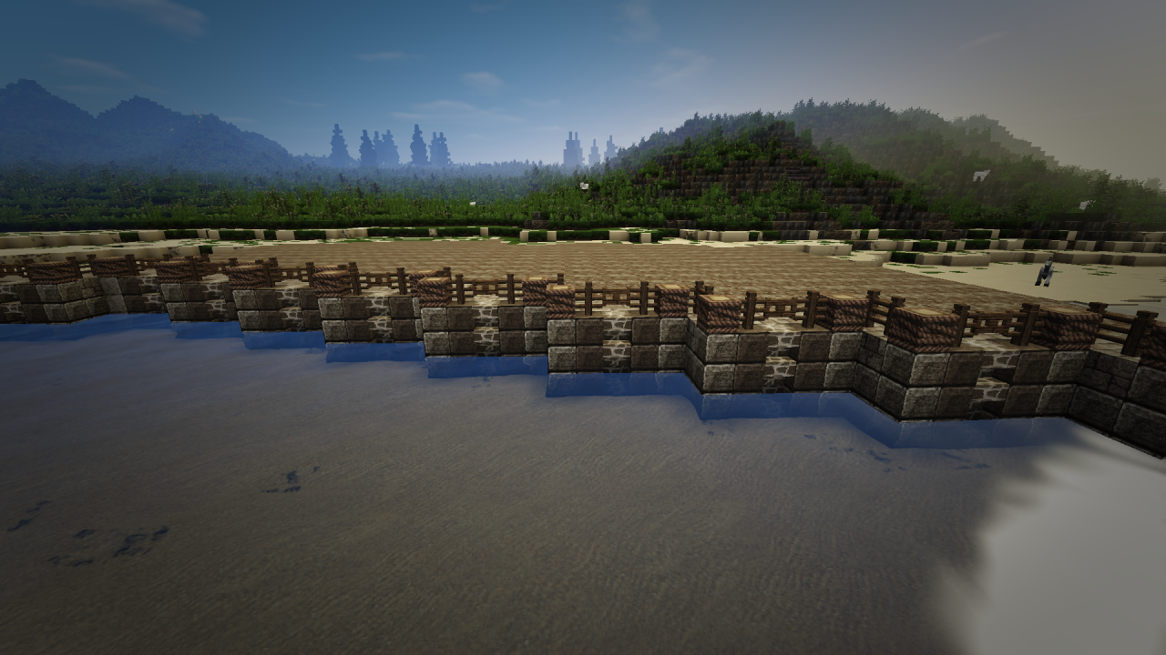 Medieval Coastal City - #WeAreConquest Minecraft Map