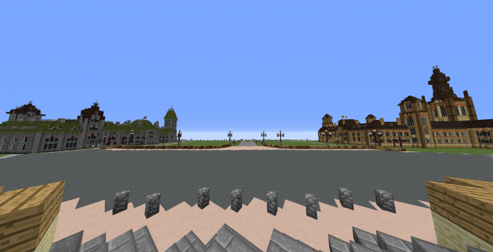 Parliament Hill, Ottawa Ontario | 1:1 scale Model Minecraft Map