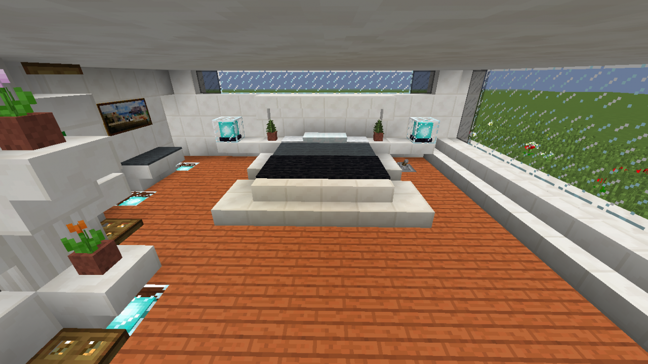 1 Floor Modern House 1.12 Minecraft Map